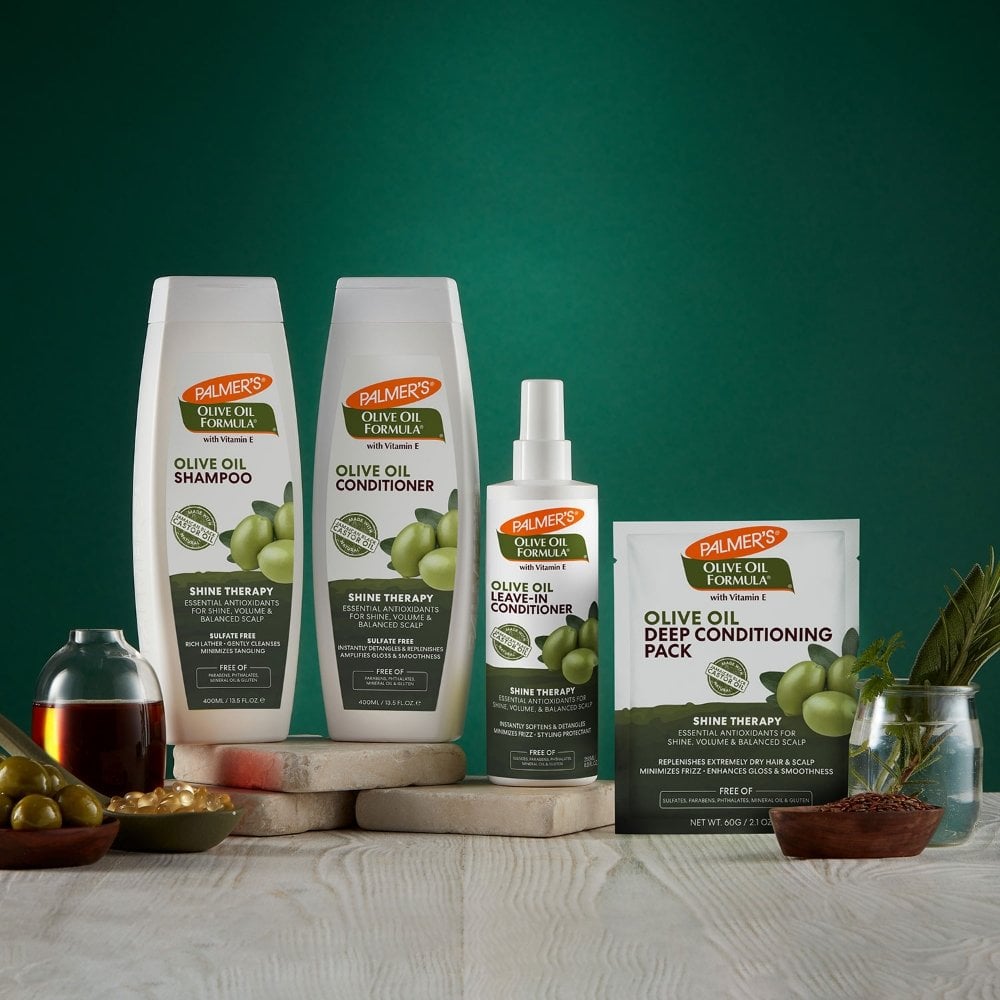 Palmer s Olive Oil Formula Shine Therapy Shampoo Conditioner Twin 2 Justmylook