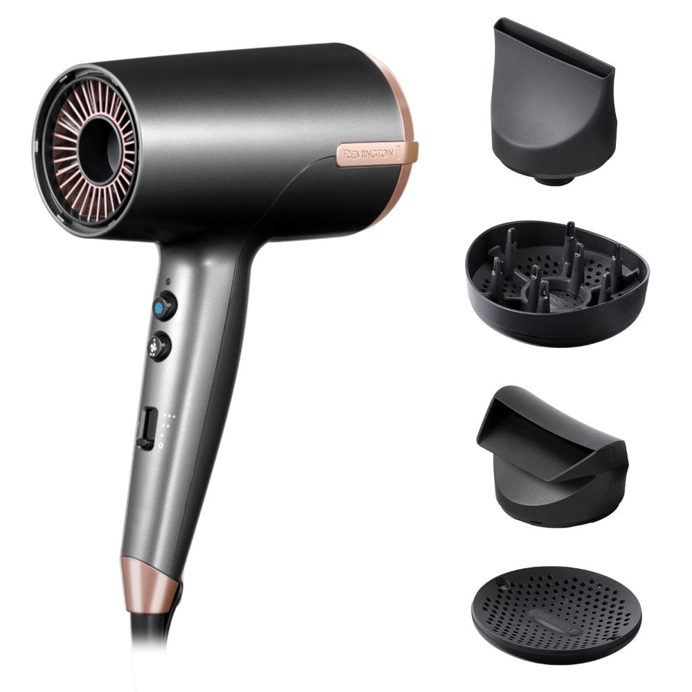 Remington ONE Dry & Style Hair Dryer with Diffuser and Flyaway Attachm ...
