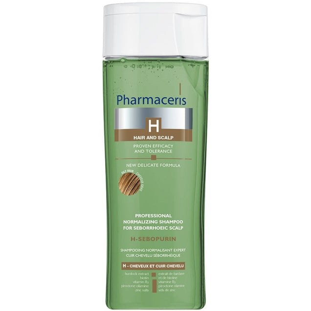 Pharmaceris H H-Sebopurin Professional Normalising Shampoo for Seborrh ...
