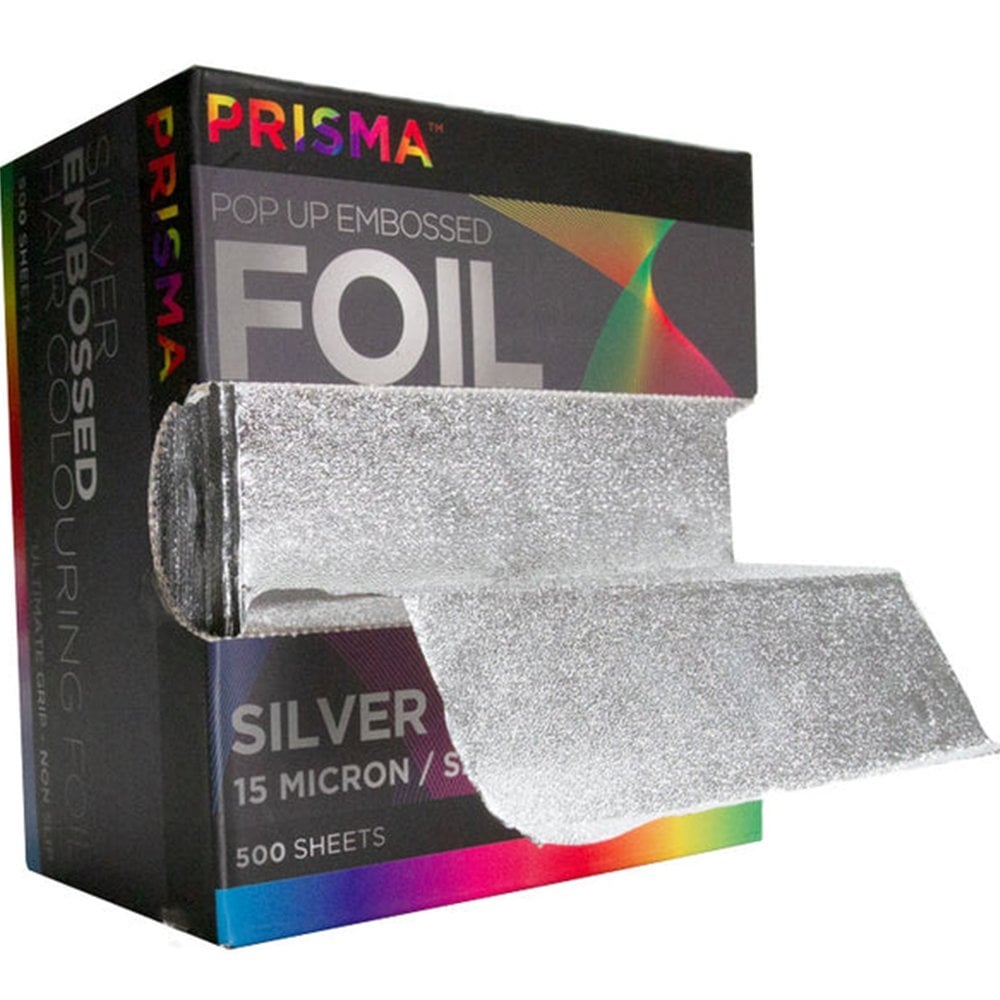 Prisma Pop-up Silver Embossed Foil 120mm x 273mm 500 Sheets – Justmylook