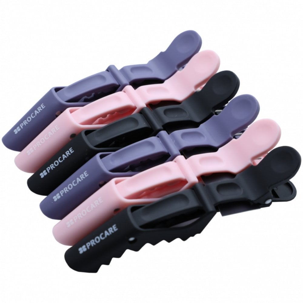 Procare Professional Hair Colouring Gator Clips Pack of 6 – Justmylook