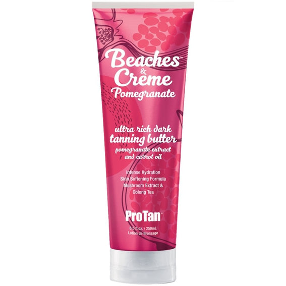 ProTan Beaches & Creme Pomegranate Dark Tanning Intensifier Butter 250 ...