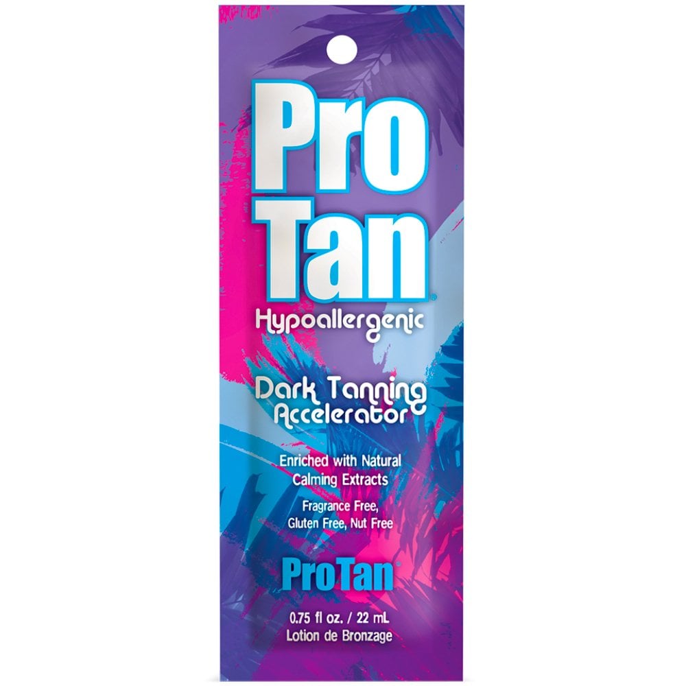 ProTan Dark Hypoallergenic Tanning Accelerator Lotion Sachet 22ml ...