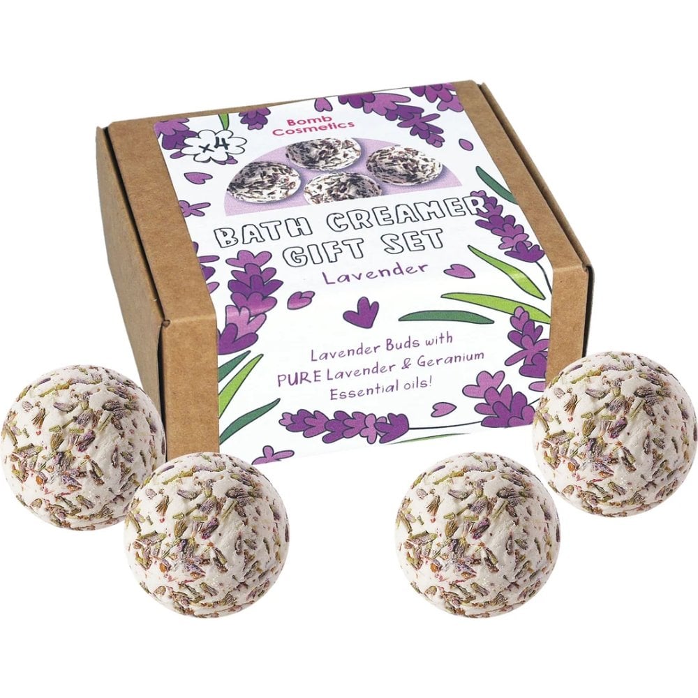 Bomb Cosmetics Raw Lavender Bath Creamer Gift Set – Justmylook