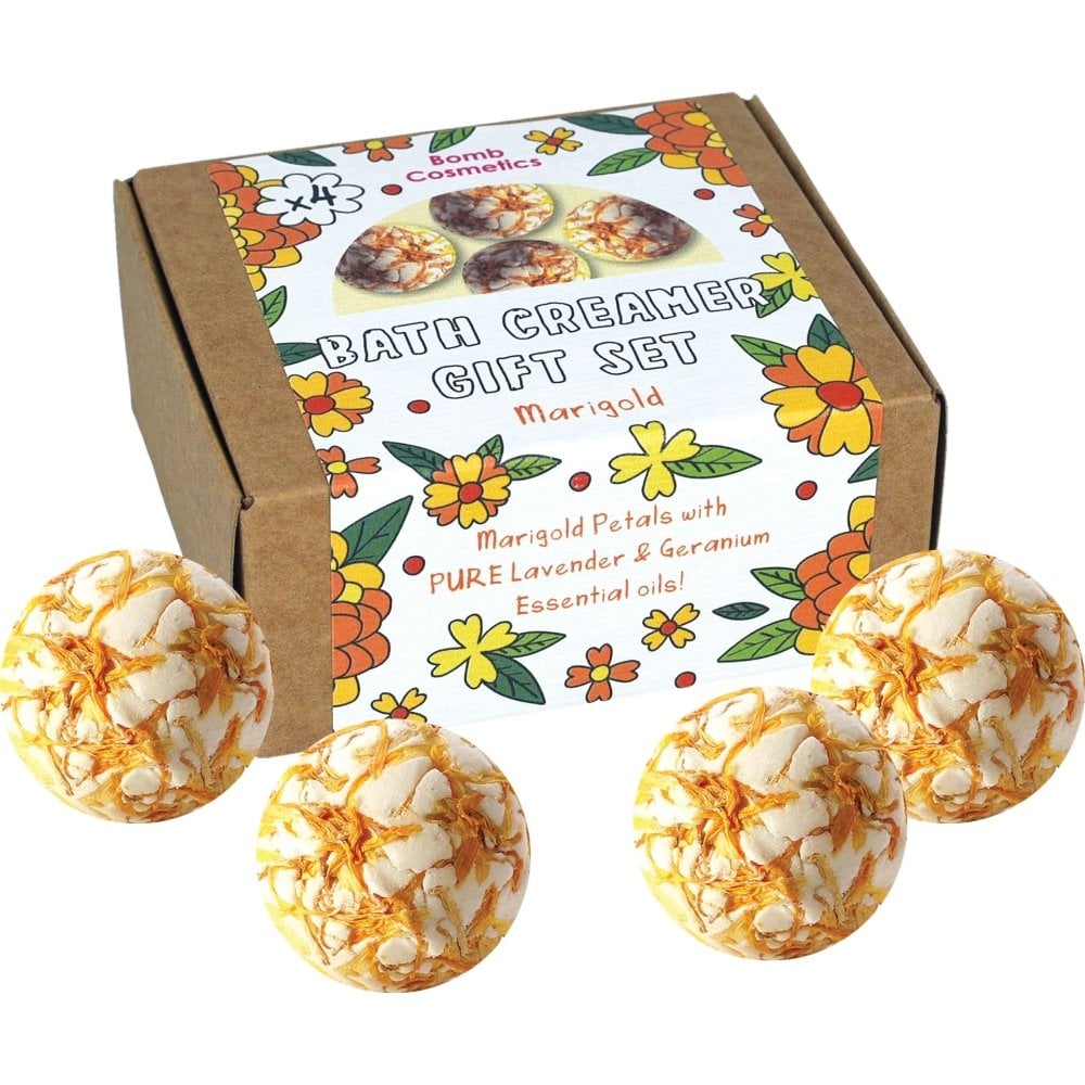 Bomb Cosmetics Raw Marigold Bath Creamer Gift Set – Justmylook