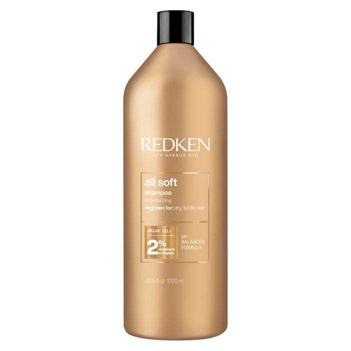 Redken All Soft Moisturising Shampoo 1000ml – Justmylook