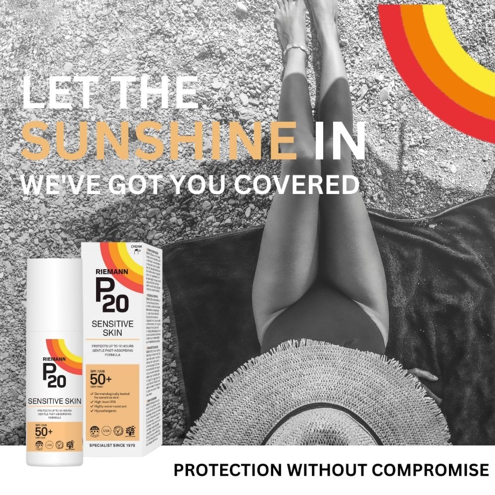 Riemann P20 Sensitive Skin Face Sun Cream SPF50+ 50g – Justmylook