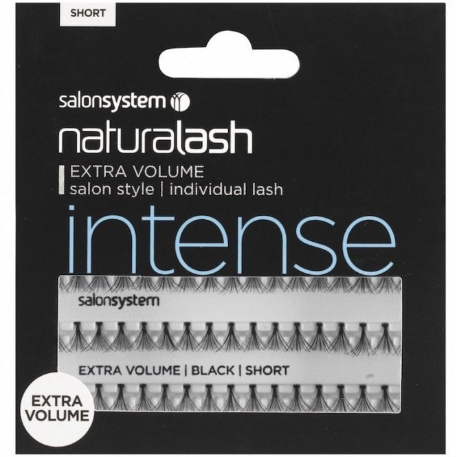 Salon System Individual Lashes Black Short Extra – Justmylook