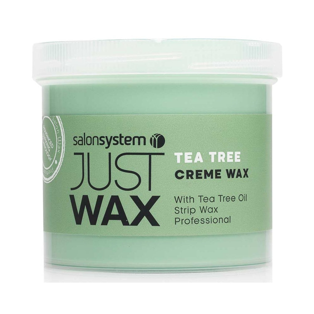 Salon System Just Wax Tea Tree Creme Wax 450g – Justmylook
