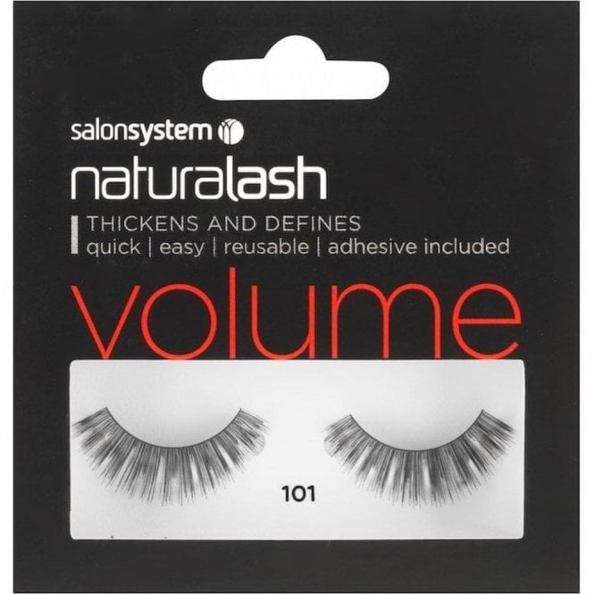 Salon System Naturalash Strip Lashes Black 101 – Justmylook