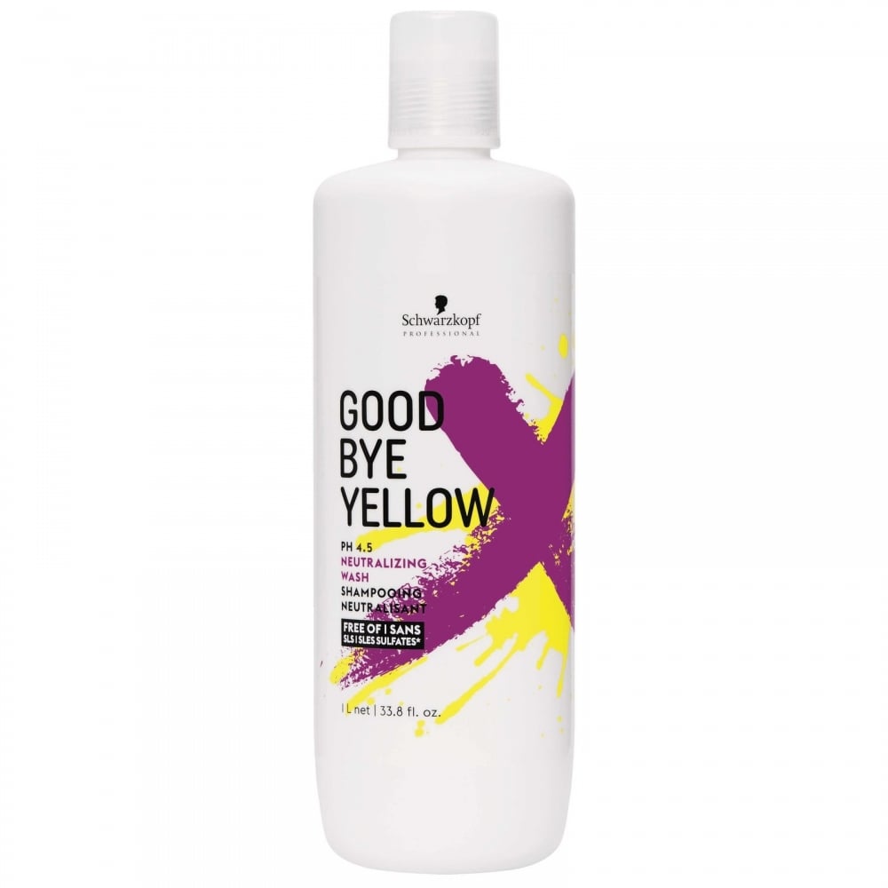 Schwarzkopf Professional Goodbye Yellow Shampoo 1000ml – Justmylook