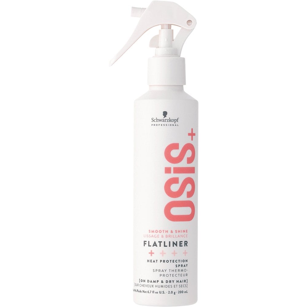 Schwarzkopf Professional OSiS+ Flatliner Heat Protection Spray 200ml ...