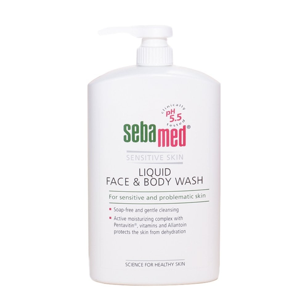 Sebamed Liquid Face & Body Wash 1000ml – Justmylook
