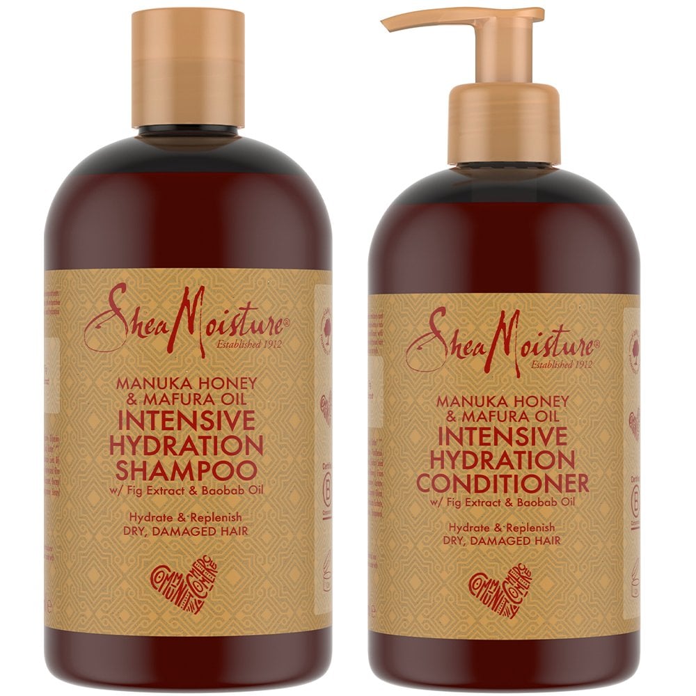 Shea Moisture Manuka Honey & Mafura Oil Intensive Hydration Shampoo ...