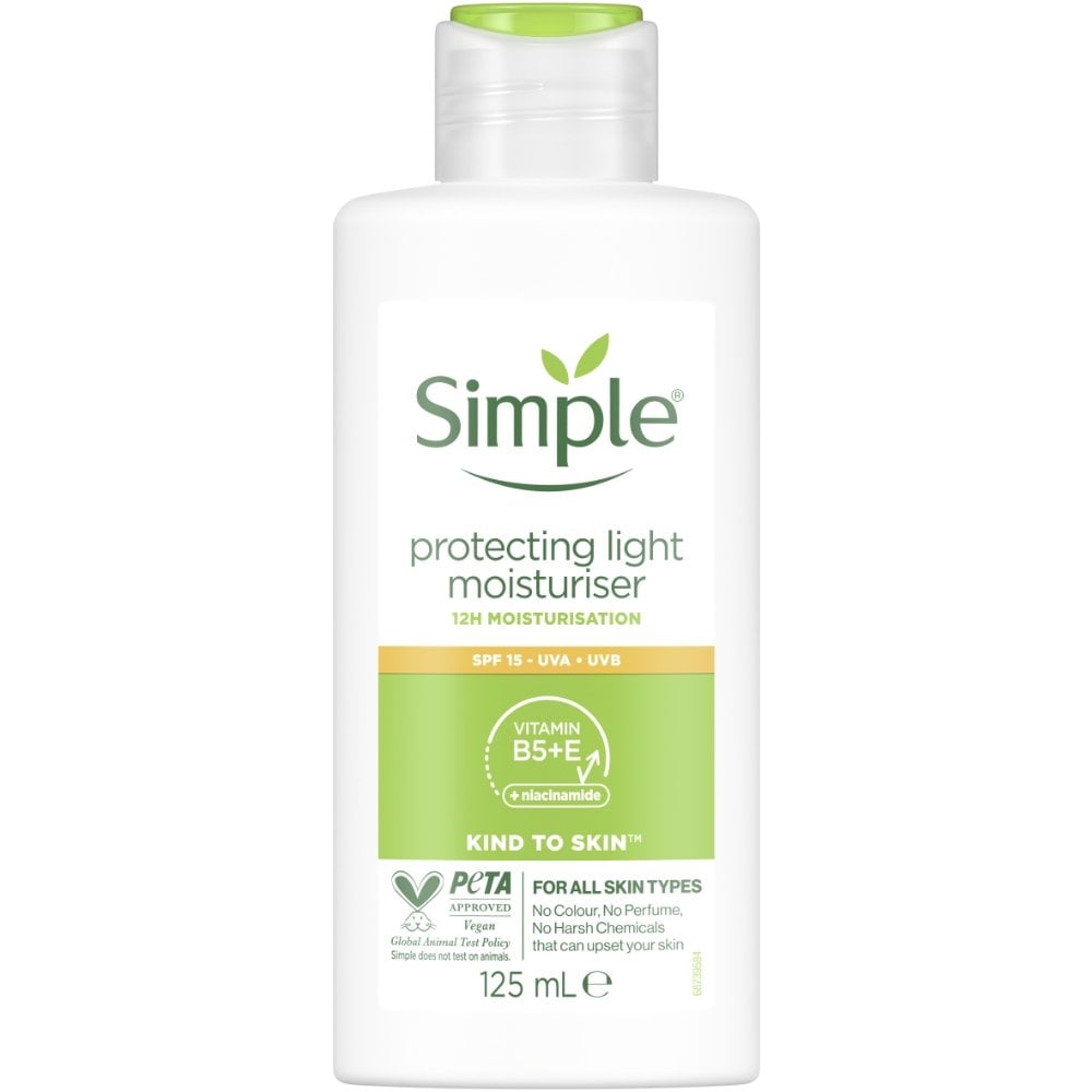 Simple Kind To Skin Protecting Light Moisturiser SPF15 125ml – Justmylook
