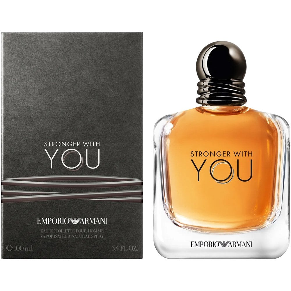 Emporio Armani Stronger With You For Him Eau De Toilette 100ml – Justmylook