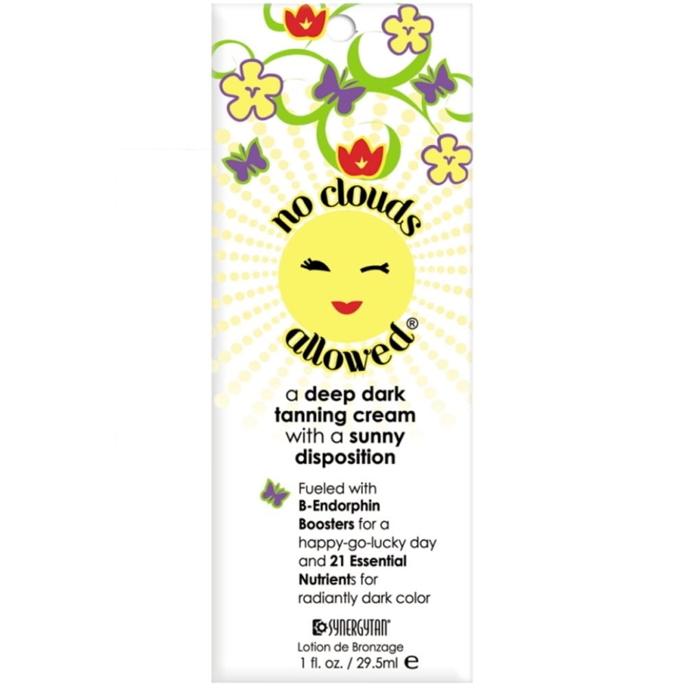 Synergy Tan No Clouds Allowed Tanning Cream Accelerator Sachet 29.5ml ...