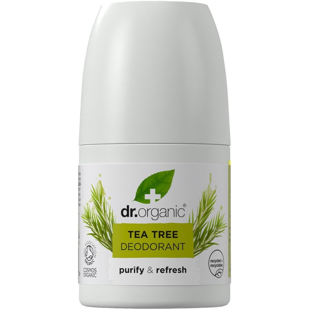 Dr. Organic Tea Tree Deodorant 50ml – Justmylook
