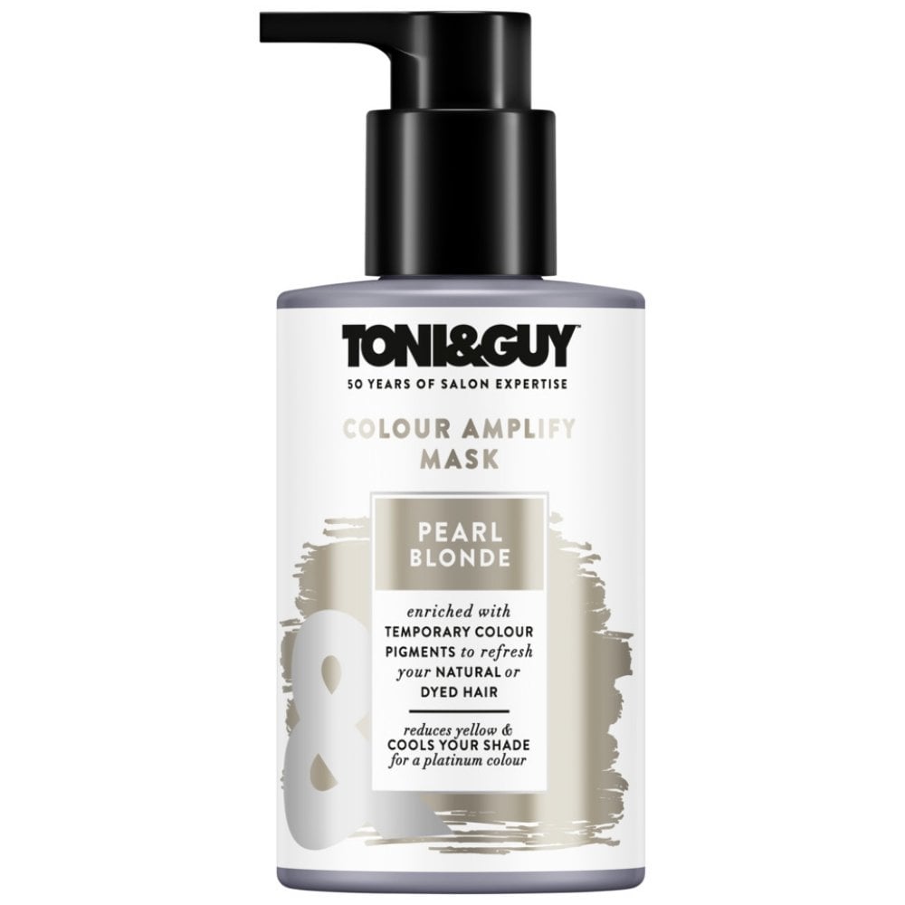 Toni & Guy Temporary Colour Amplify Mask Pearl Blonde 200ml – Justmylook