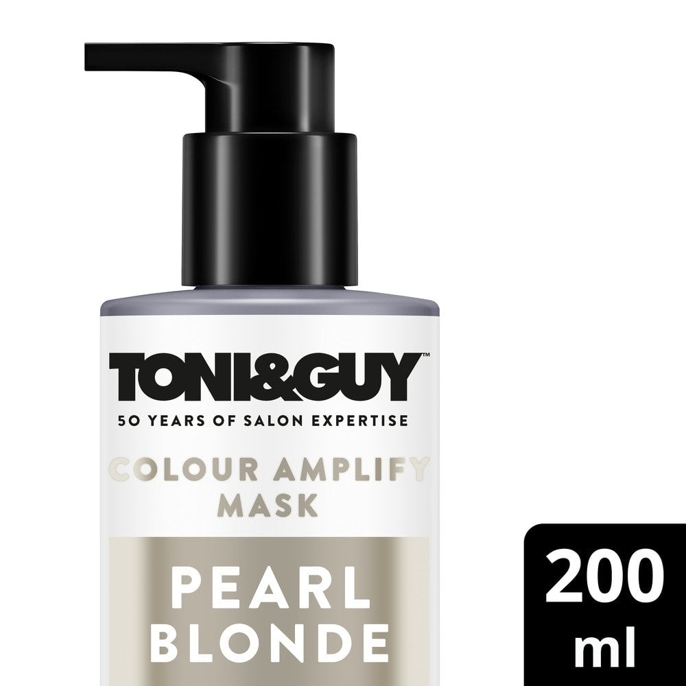 Toni & Guy Temporary Colour Amplify Mask Pearl Blonde 200ml – Justmylook