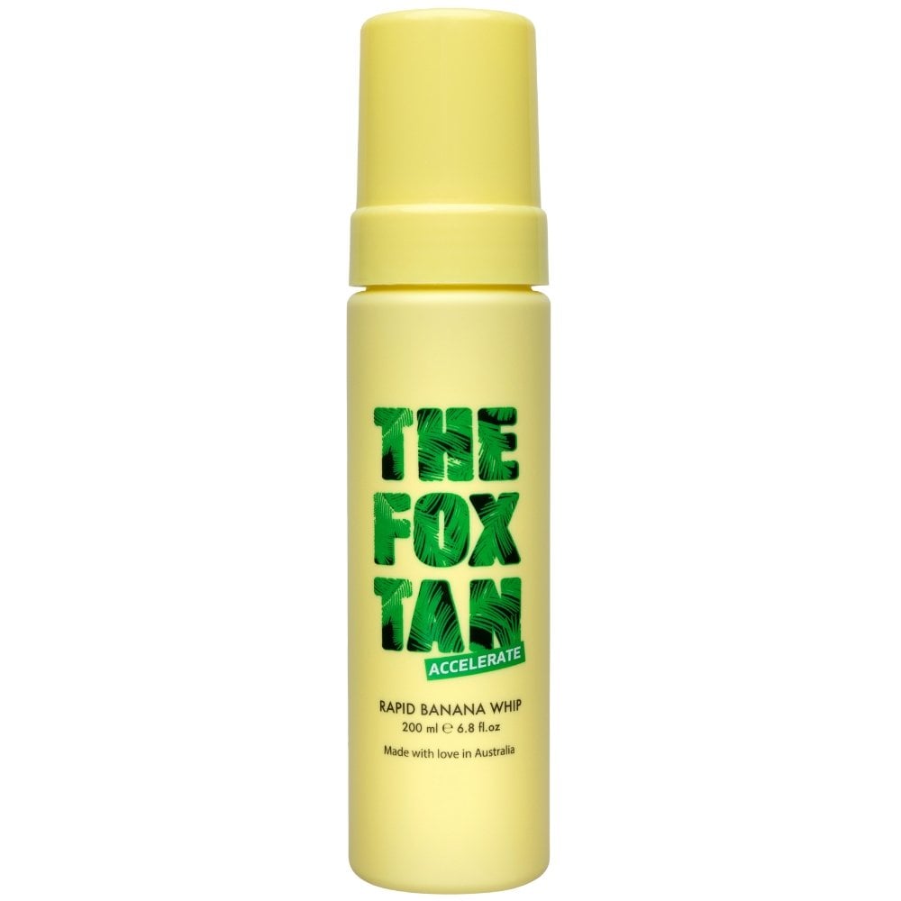 The Fox Tan Rapid Banana Whip Tanning Accelerator Foam 200ml – Justmylook