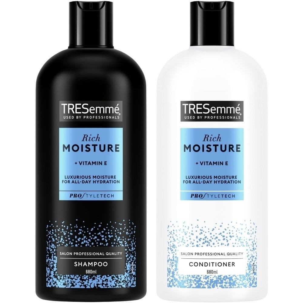 TRESemme Rich Moisture Shampoo & Conditioner Twin 2 x 680ml – Justmylook