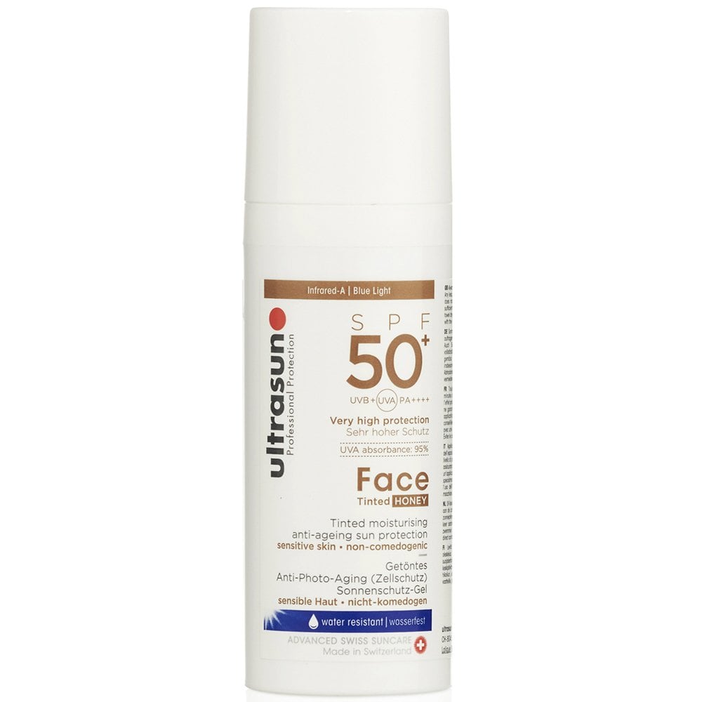 Ultrasun Face Tinted Honey Sun Protection PA++++ SPF50+ 50ml – Justmylook