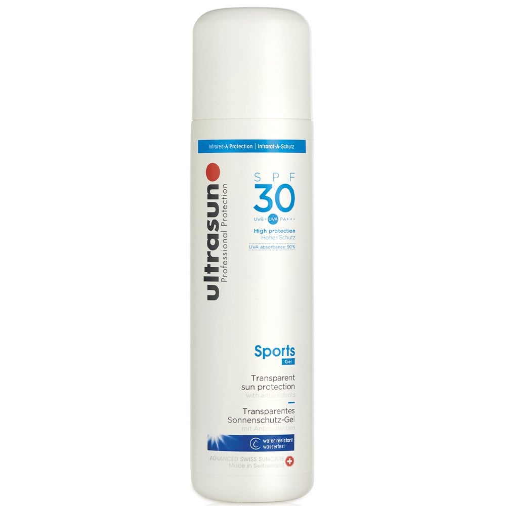 Ultrasun Sports Transparent Sun Protection Gel PA+++ SPF30 200ml ...