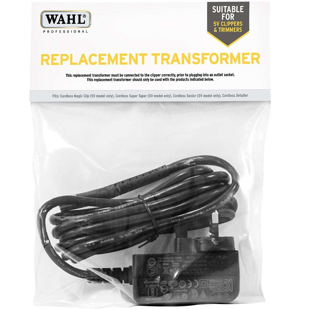 Wahl Professional Replacement Transformer for 5V Clippers – Justmylook