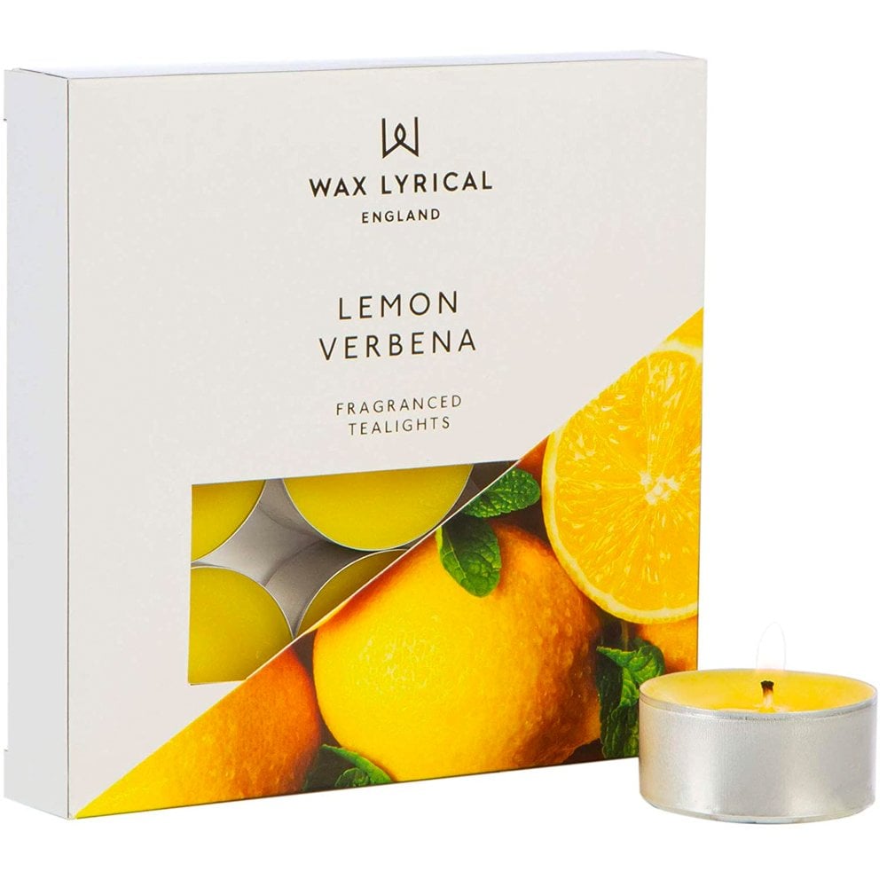 Wax Lyrical Lemon Verbena Tea Lights Pack of 9 – Justmylook