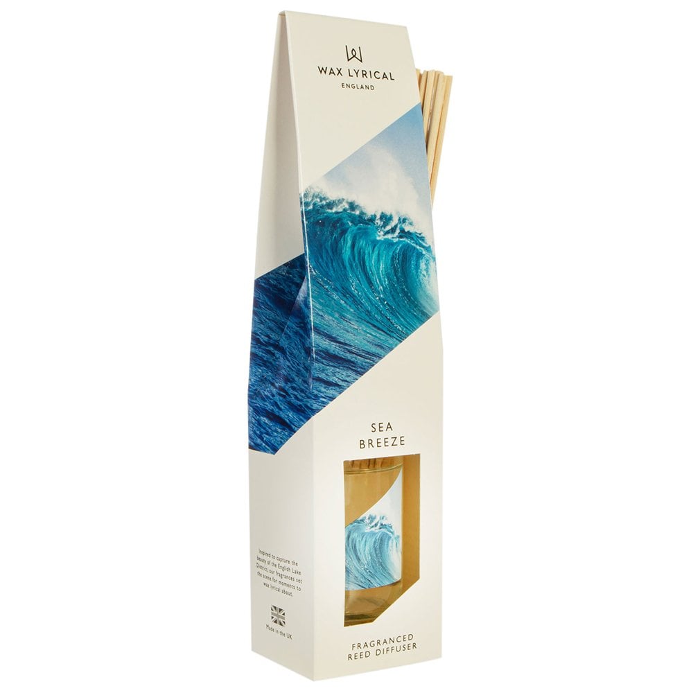 Wax Lyrical Sea Breeze Scented Reed Diffuser 100ml – Justmylook