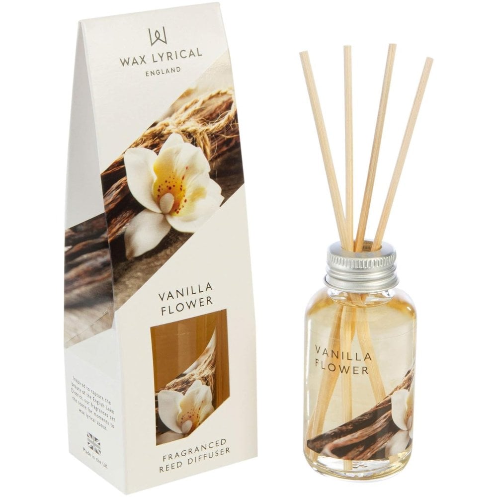 Wax Lyrical Vanilla Flower Scented Reed Diffuser 40ml – Justmylook