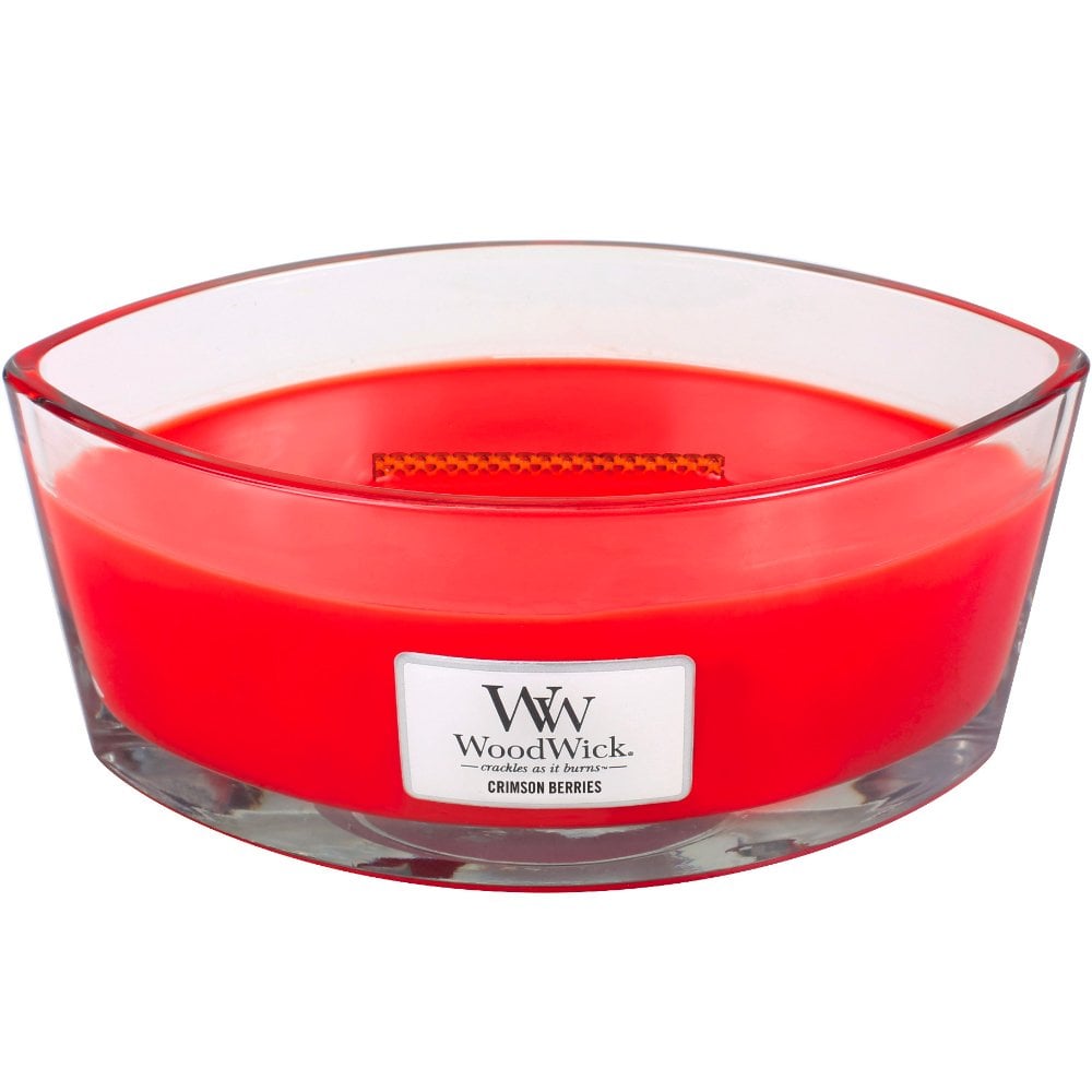 WoodWick Crimson Berries Ellipse Jar Candle – Justmylook