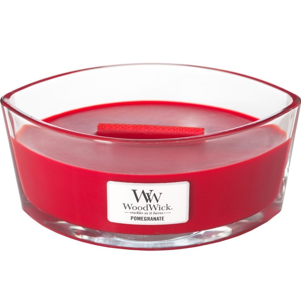 WoodWick Pomegranate Ellipse Jar Candle – Justmylook