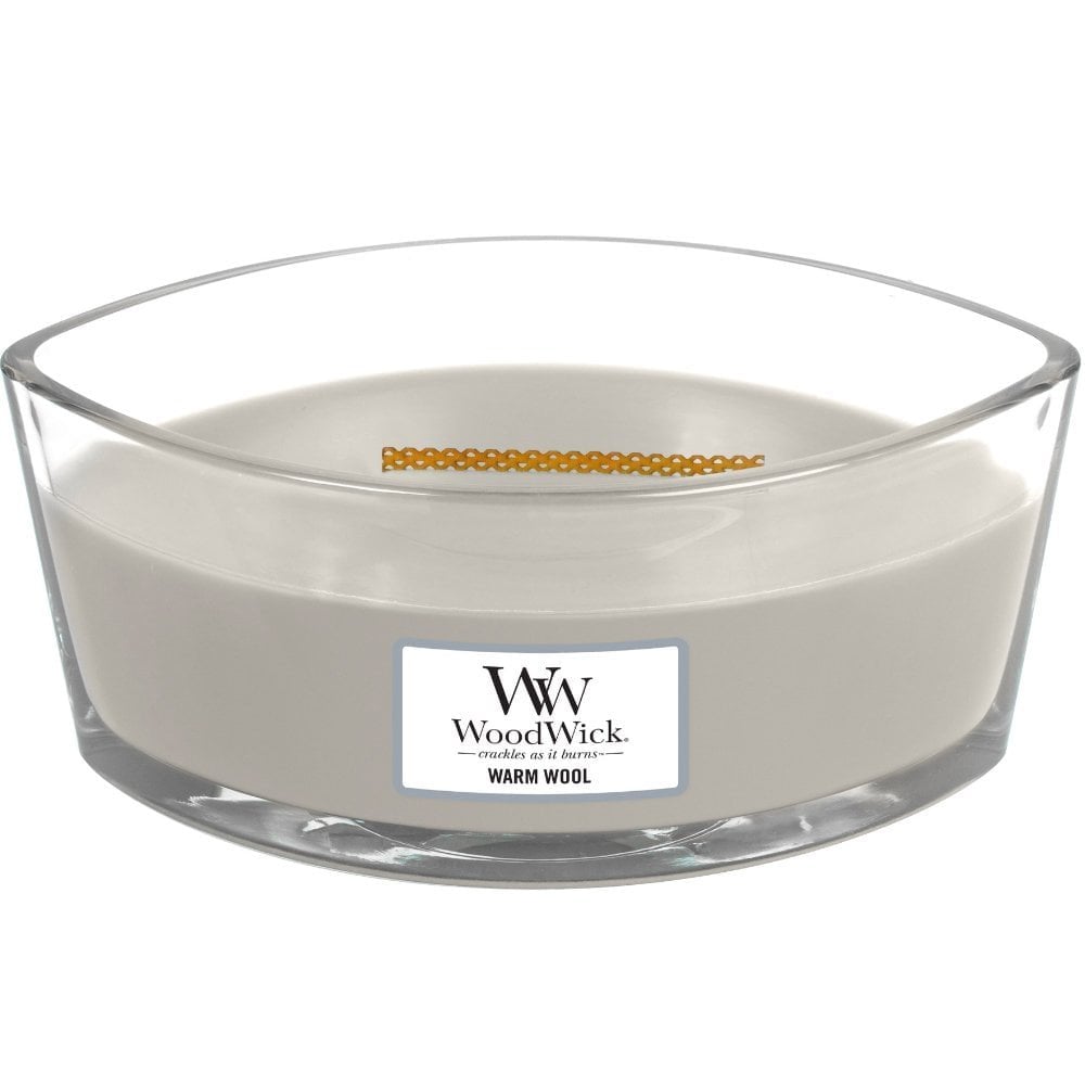 WoodWick Warm Wool Ellipse Jar Candle – Justmylook