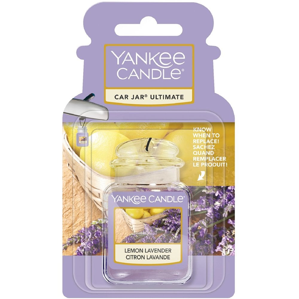Yankee Candle Lemon Lavender Ultimate Car Jar Air Freshener – Justmylook