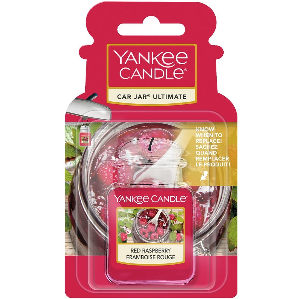 Yankee Candle Red Raspberry Ultimate Car Jar Air Freshener – Justmylook
