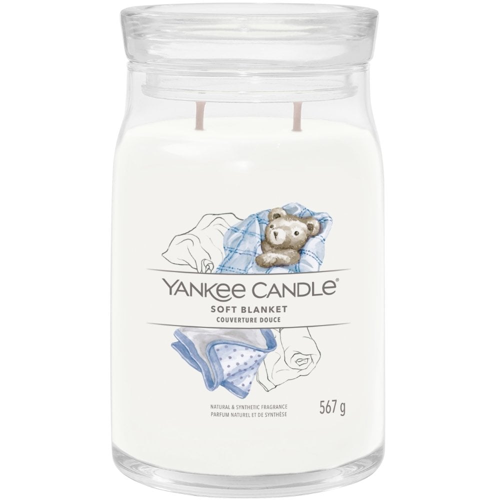 Yankee Candle Soft Blanket Large Signature Jar Candle – Justmylook