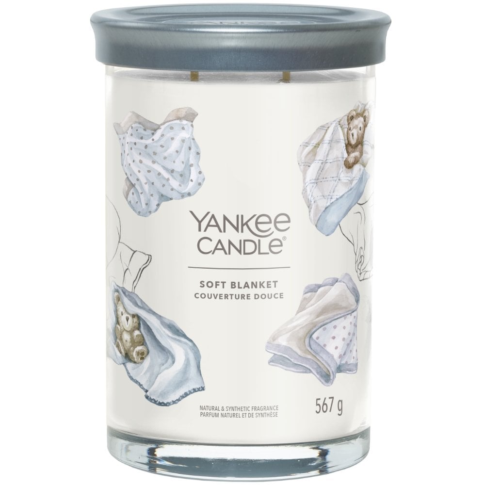 Yankee Candle Soft Blanket Large Signature Tumbler Jar Candle – Justmylook