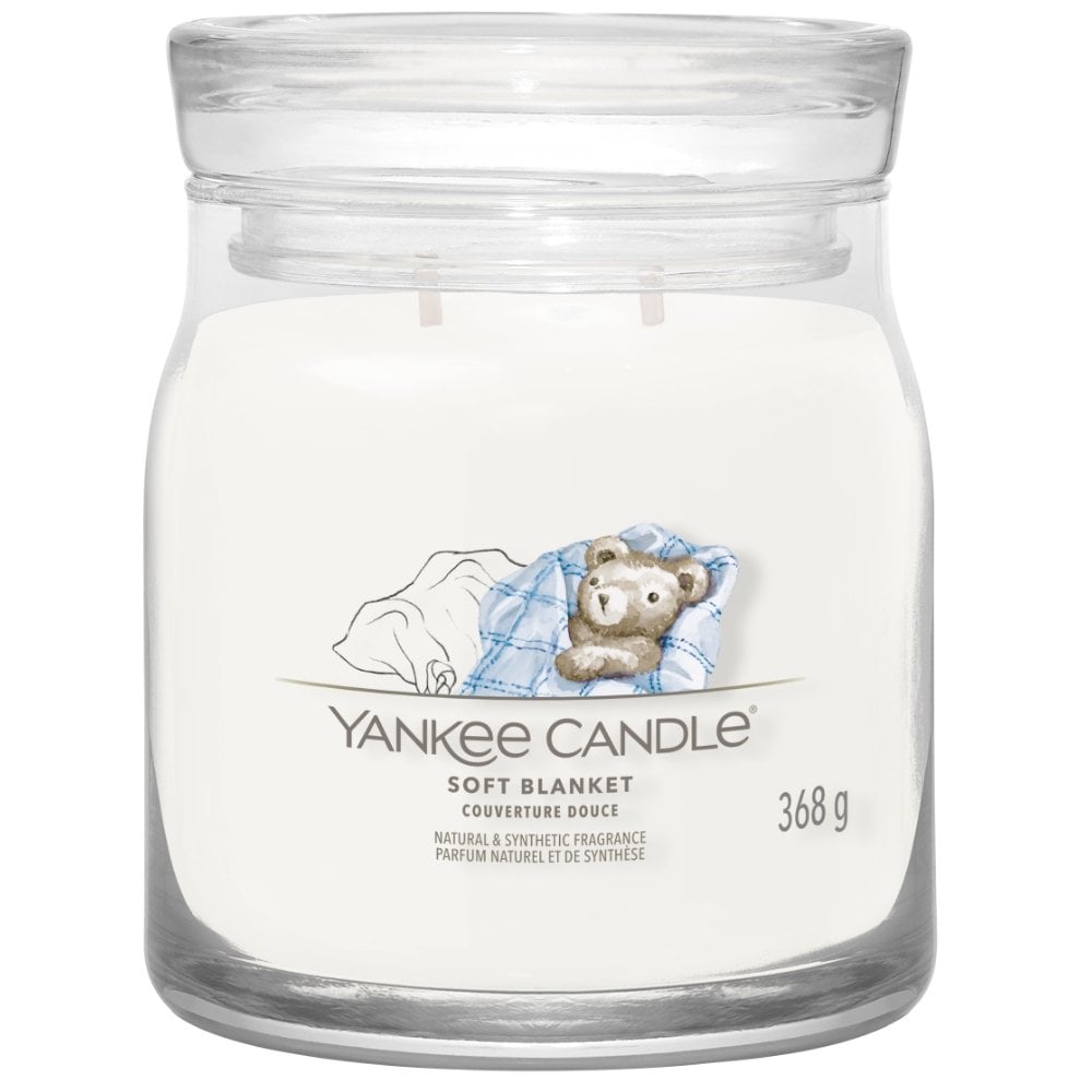 Yankee Candle Soft Blanket Medium Signature Jar Candle – Justmylook